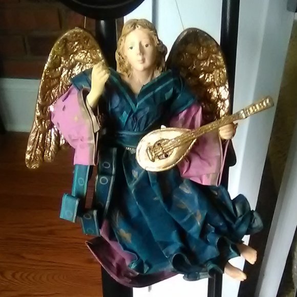 Dept.56 | Holiday | Flying Angel With Lute | Poshmark